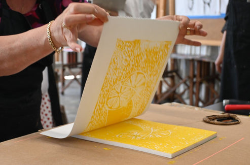 Lino Cut & Print – The Sweet Fine Artist Studio