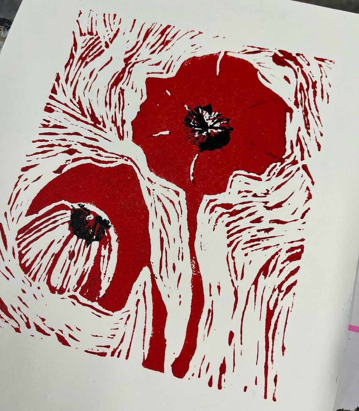 Lino Cut & Print – The Sweet Fine Artist Studio