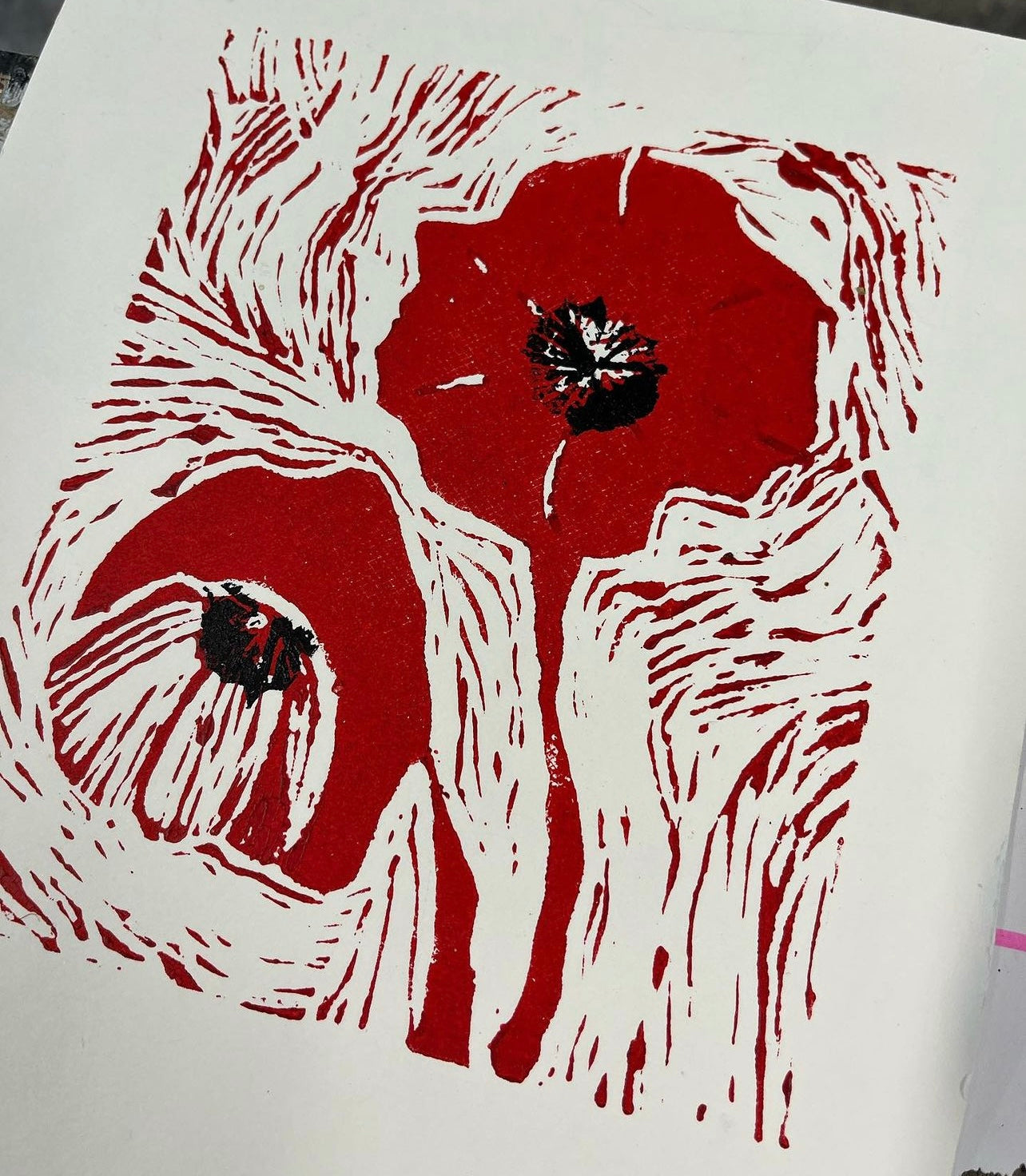 Lino Cut & Print – The Sweet Fine Artist Studio